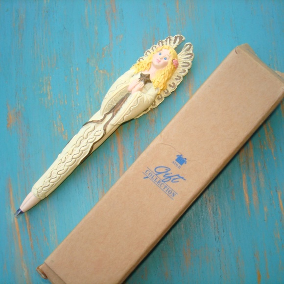 Avon | Accessories | Angel Pen Vintage Avon Collectible In Original Box ...